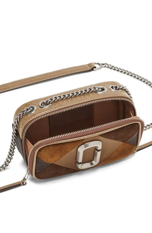 Marc Jacobs The Suede Patchwork Softshot Bag