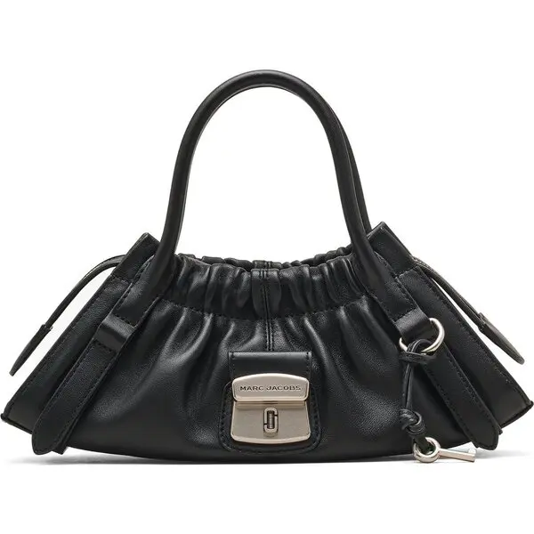 Marc Jacobs The Cristina Small Crossbody Satchel - Black Leather