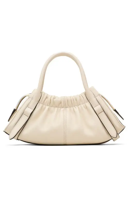 Marc Jacobs The Suede Cristina Small Crossbody Satchel - Ivory