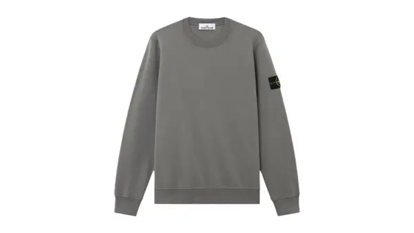 Stone Island Crewneck Sweatshirt - Cement