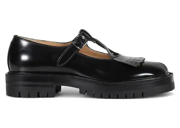 MAISON MARGIELA Tabi County Mary Jane Loafer - Black