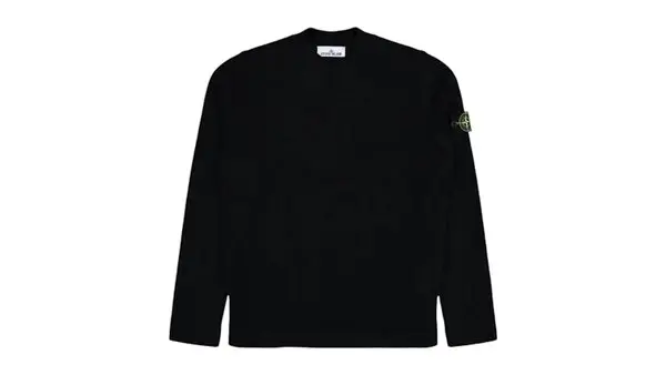 Stone Island Knit Crewneck Sweatshirt - Black