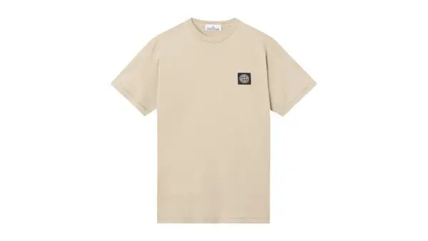 Stone Island Short Sleeve Compass Logo T-shirt - Desert