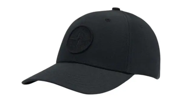 Stone Island Baseball Cap - Black