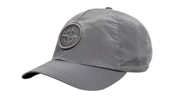 Stone Island Baseball Cap - Pearl Grey