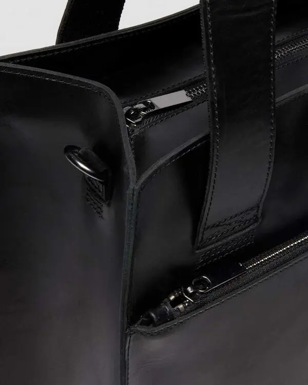 Dr. Martens Leather Tote Bag - Black