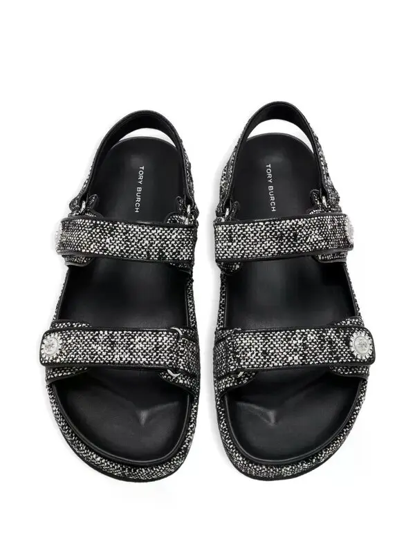 Tory Burch Embellished Platform Sandals