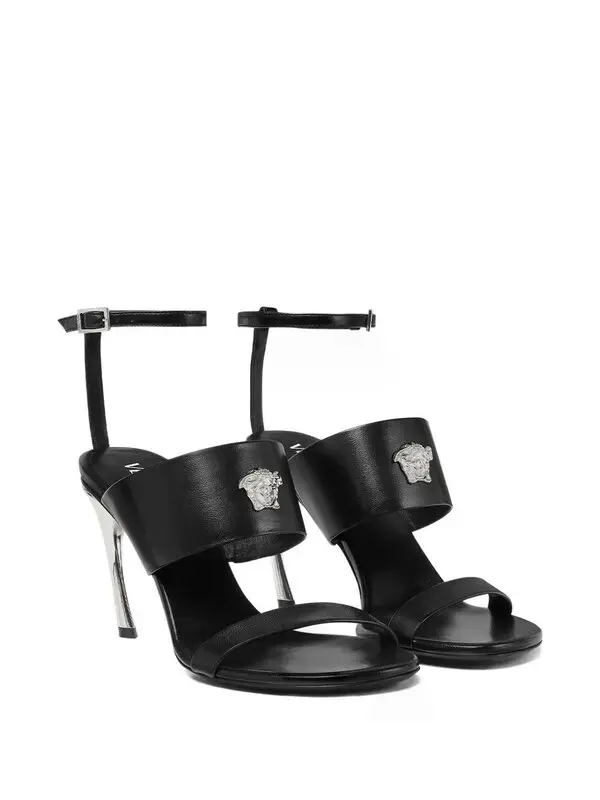 Versace Medusa Head-embellished Ankle-strap Sandals