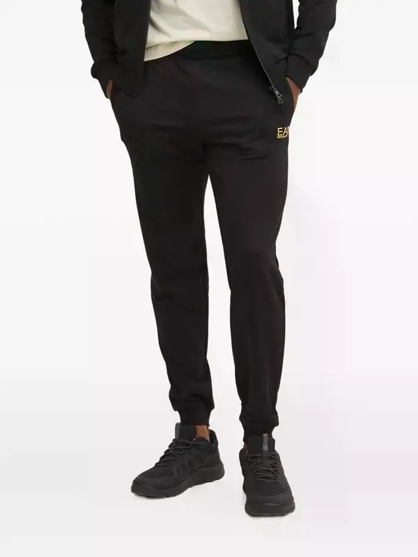 EA7 Logo-print Tracksuit - Black