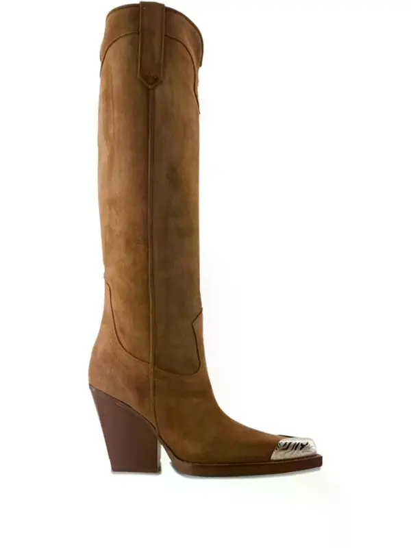 Paris Texas El Dorado Metallic-toe Cowboy Boots