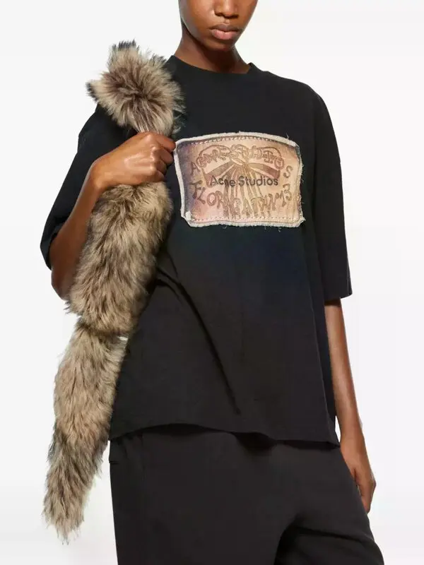 Acne Studios Graphic-detail Organic-cotton T-shirt