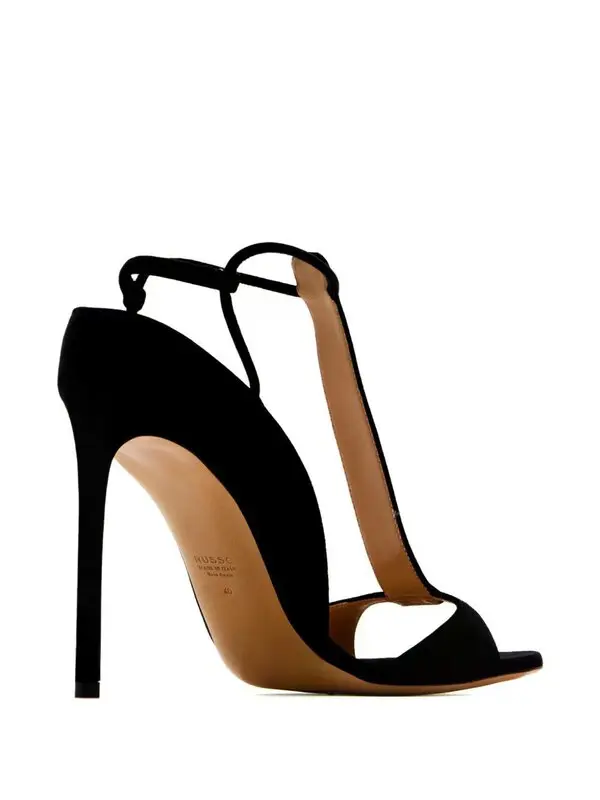 FRANCESCO RUSSO 105mm T-bar Stiletto Sandals