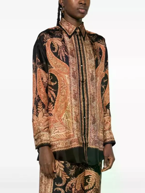 Zimmermann Paisley-print Shirt