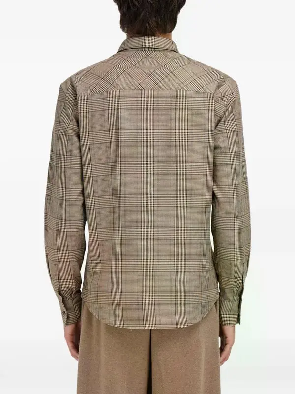 FERRAGAMO Checked Button-fastening Shirt
