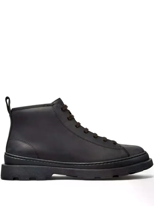 Camper Brutus Lace-up Boots - Black