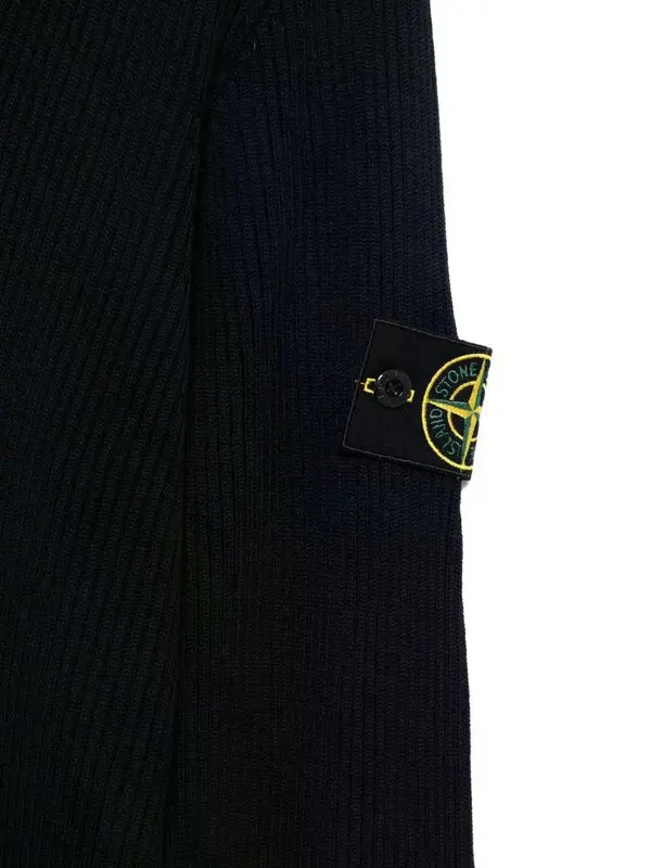 Stone Island Ribbed Turtleneck Sweater