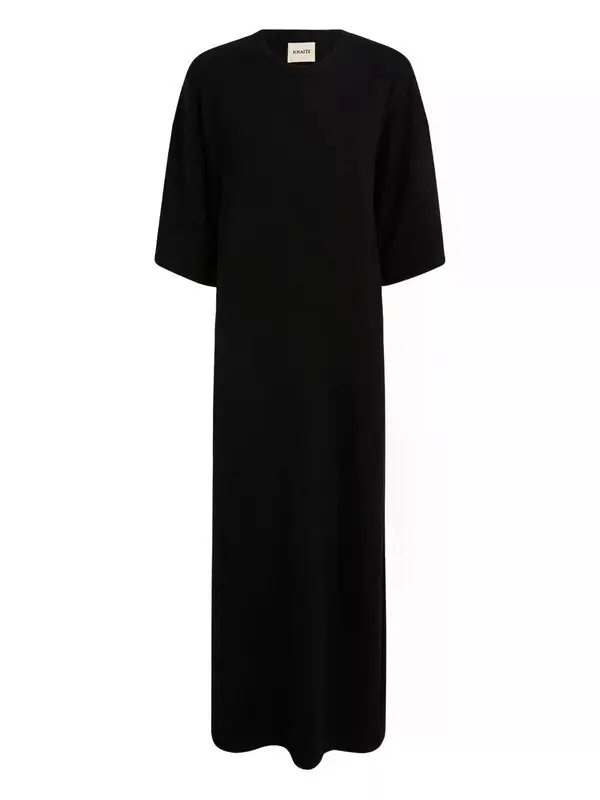 Khaite Crew-neck Maxi Dress