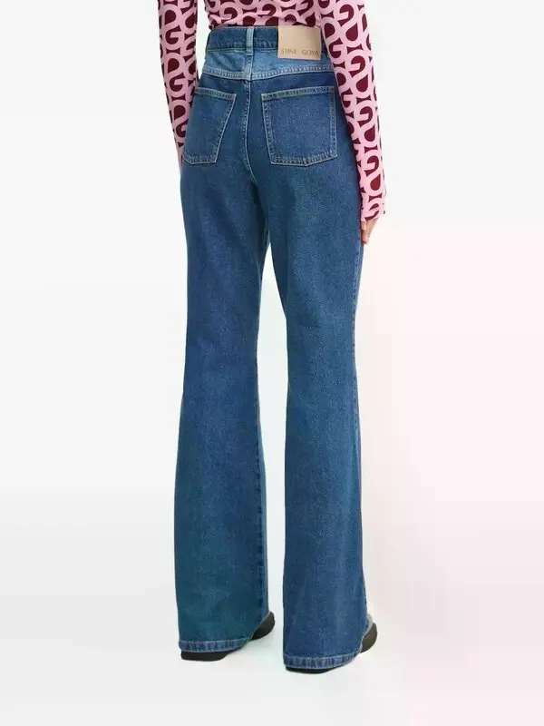 Stine Goya Two-tone High-rise Jeans