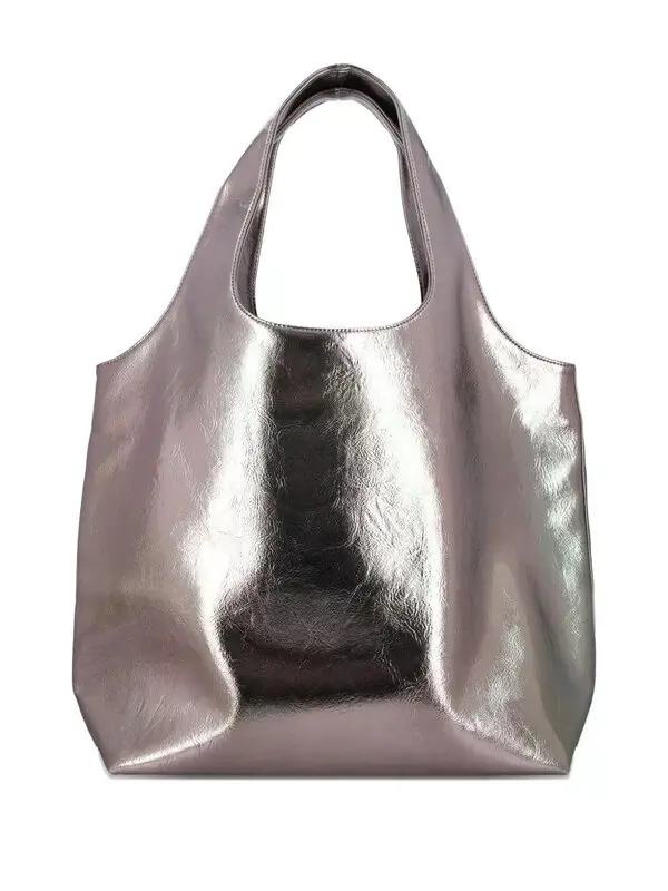 A.p.c. Large Ninon Metallic Logo Tote