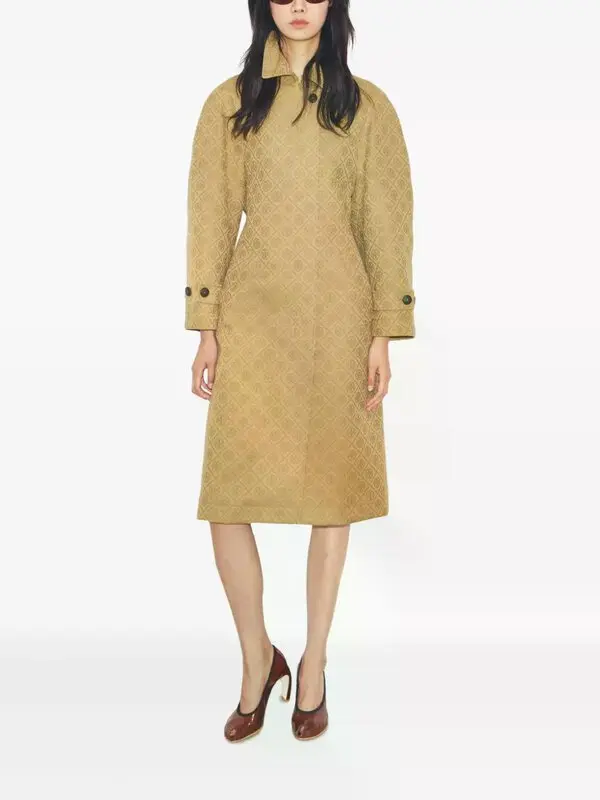 Tory Burch T-monogram Jacquard Trench Coat