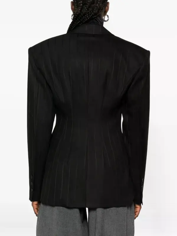 Andamane Pinstriped Single-breasted Blazer