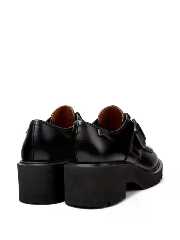 Camper 54mm Milah Buckle-fastening Platform Monk Shoes
