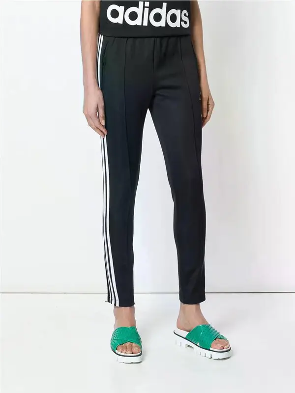 Adidas Sst Logo-detail Track Pants - Black