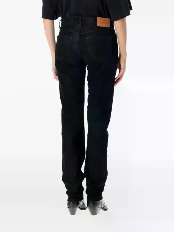 MARANT ETOILE Kelsie Logo-patch Jeans