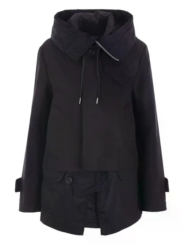 Sacai Hooded Parka Coat