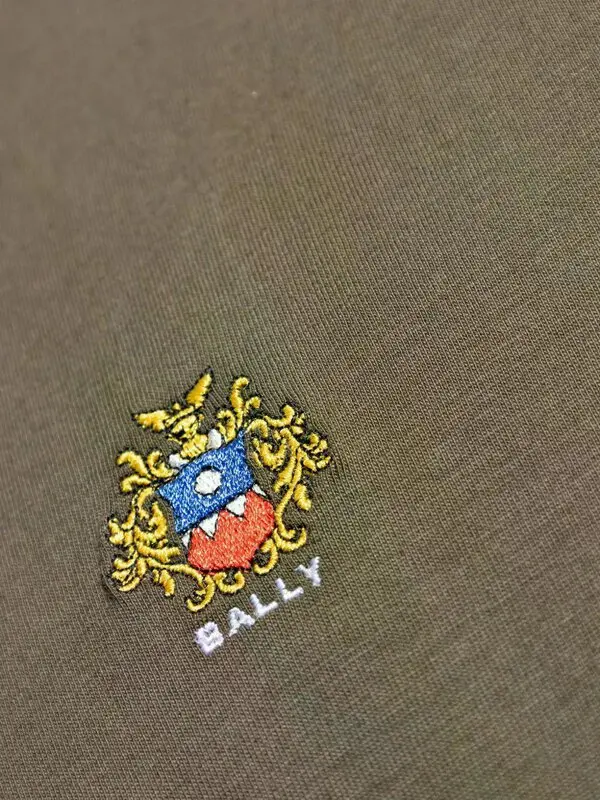 Bally Crest-embroidered T-shirt
