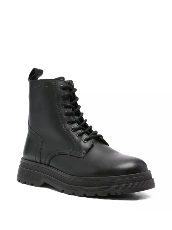 Marc O'polo 45mm Lace-up Leather Boots - Black