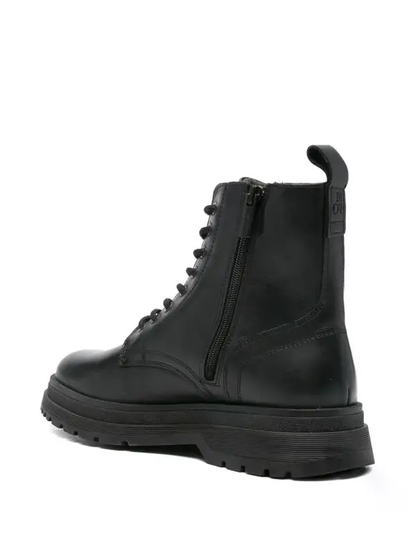 Marc O'polo 45mm Lace-up Leather Boots - Black