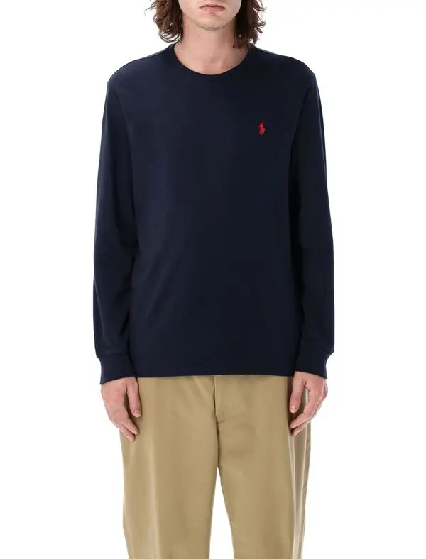 Polo Ralph Lauren Classic Fit Jersey Long-sleeve T-shirt - Ink