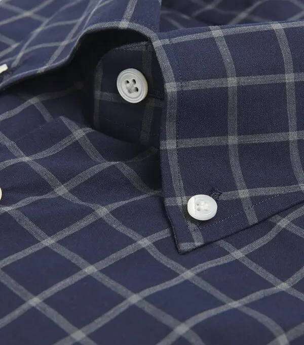 100HANDS Cotton Check Shirt