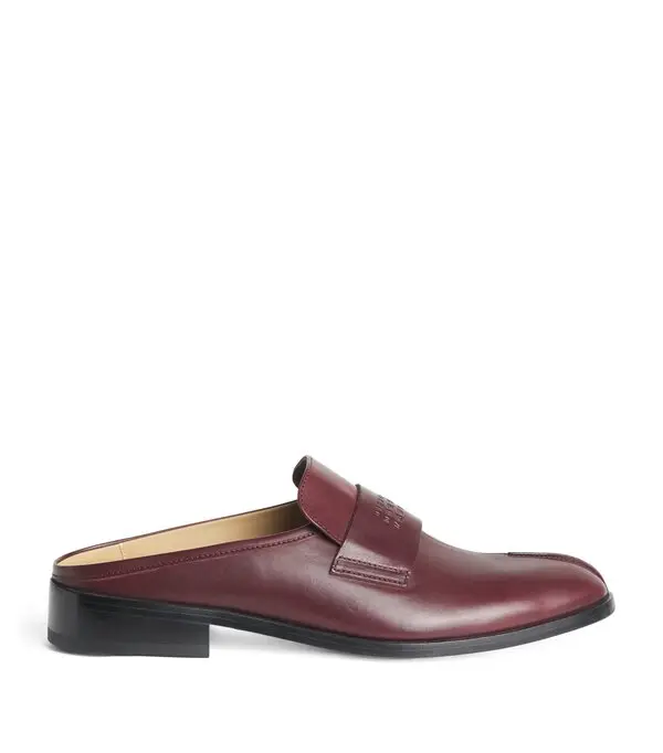 MAISON MARGIELA Leather Slip-on Loafers