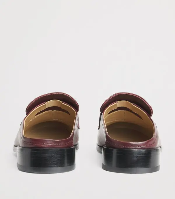 MAISON MARGIELA Leather Slip-on Loafers