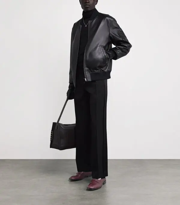 MAISON MARGIELA Leather Slip-on Loafers