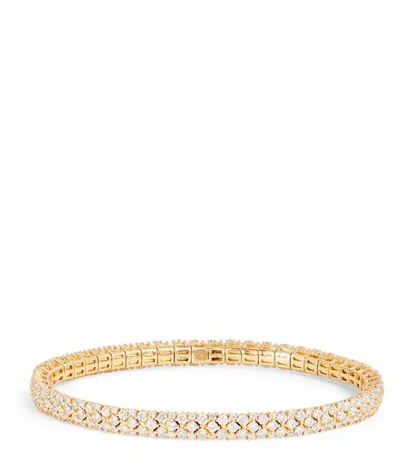 Shay Diamond And Yellow Tennis Bracelet - Gold