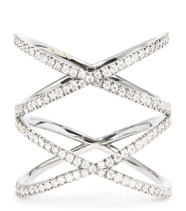 Eva Fehren Diamond Xx Ring - Black