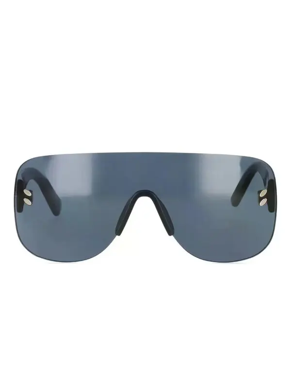 Stella Mccartney Shield-Frame Sunglasses In Blue - 55% Off  display picture 1