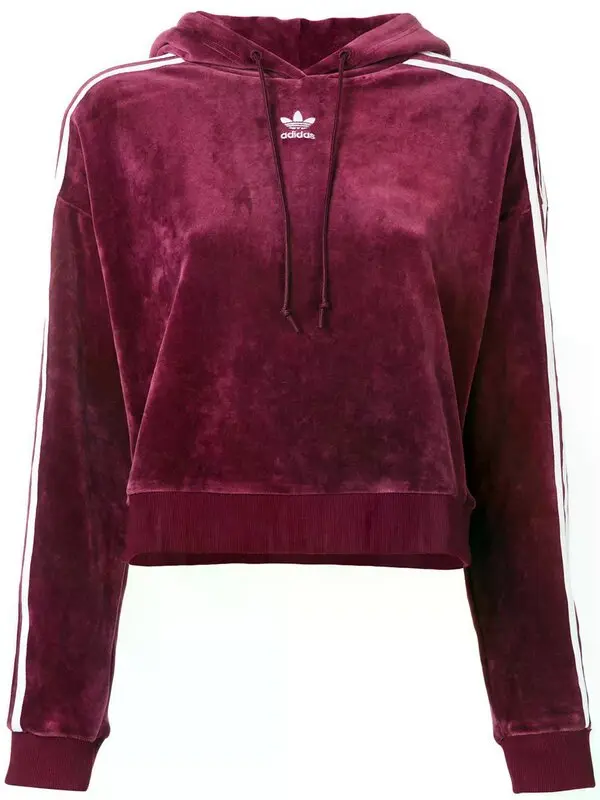 Adidas Hooded Logo Sweatshirt - Pink