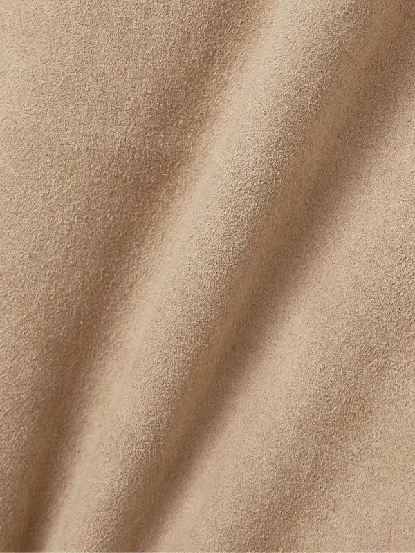 Stouls Oswald Suede Straight-leg Pants