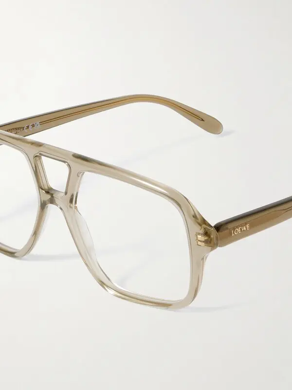 Loewe Aviator-style Acetate Optical Glasses