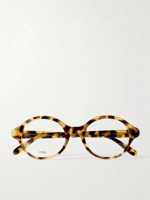 Loewe Round-frame Acetate Optical Glasses - Brown
