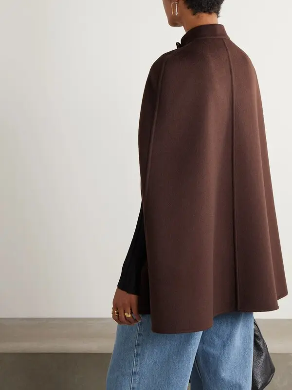 Gucci Embellished Wool And Silk-blend Cape