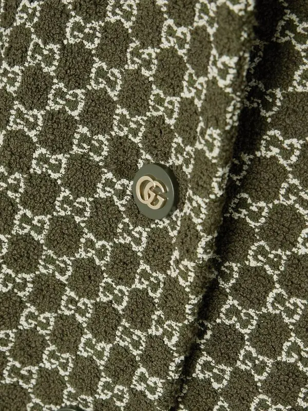 Gucci Jacquard-knit Cotton-blend Bouclé Jacket