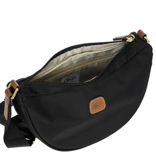 Bric'S X-travel Mini Halfmoon Bag - Black