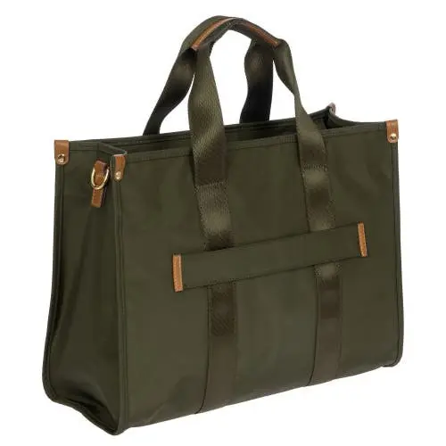 Bric'S X-travel Medium Opera Bag With Laptop Pocket - Olive