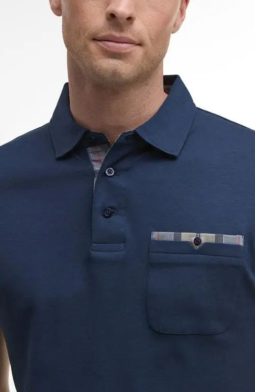 Barbour Corpatch Polo - Navy