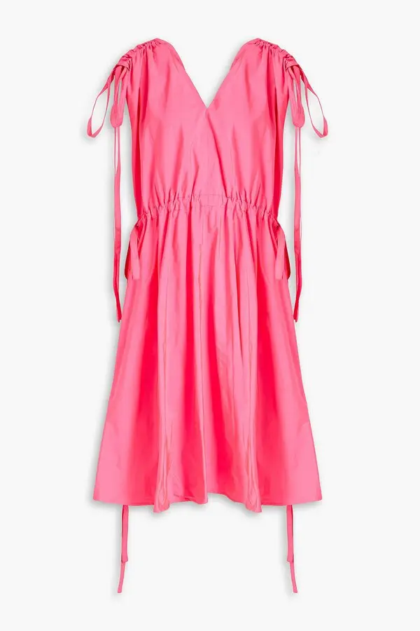 Red Valentino Taffeta Midi Dress